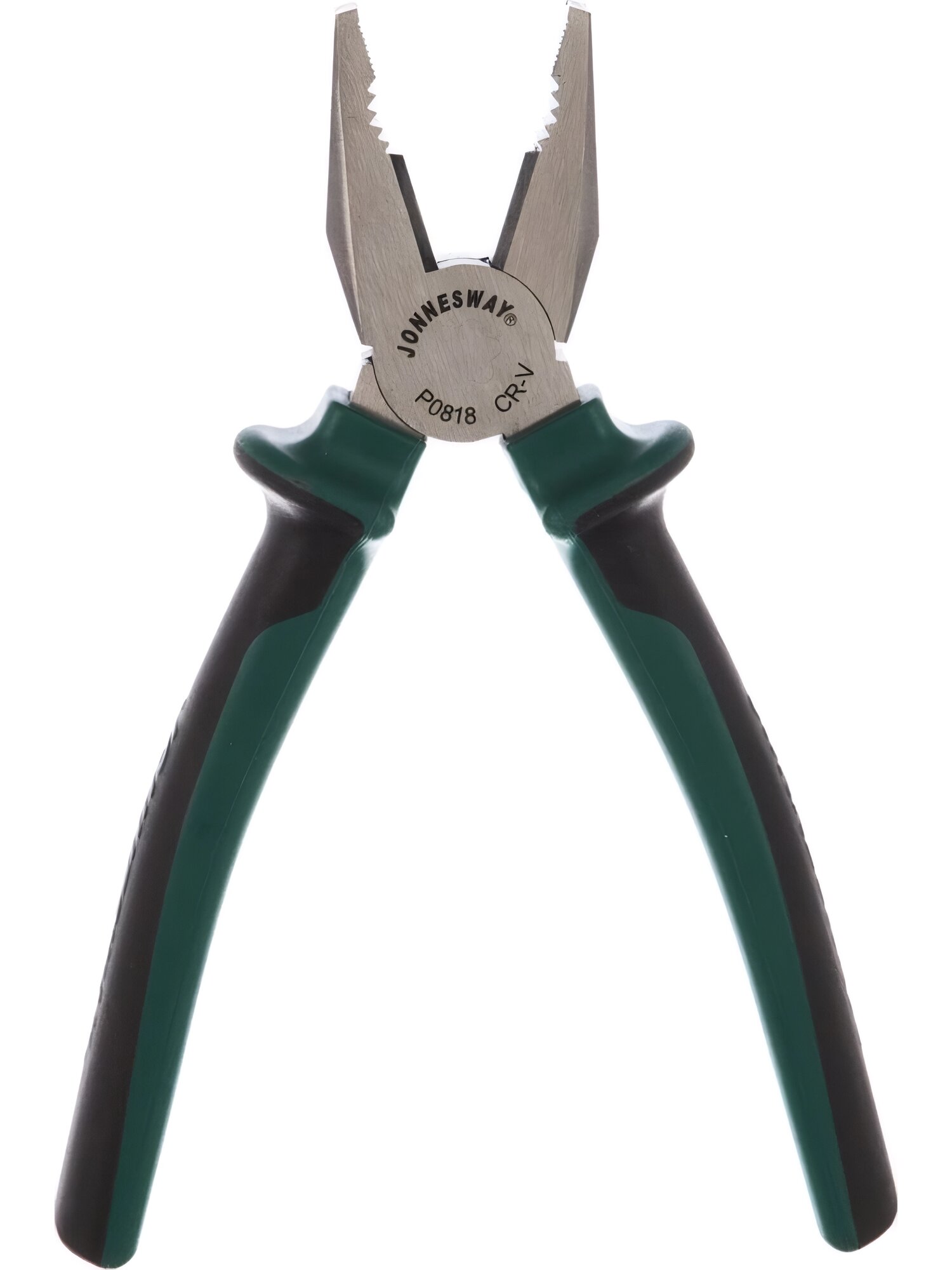 Пассатижи с двухкомпонентными рукоятками 8" JONNESWAY P0818
