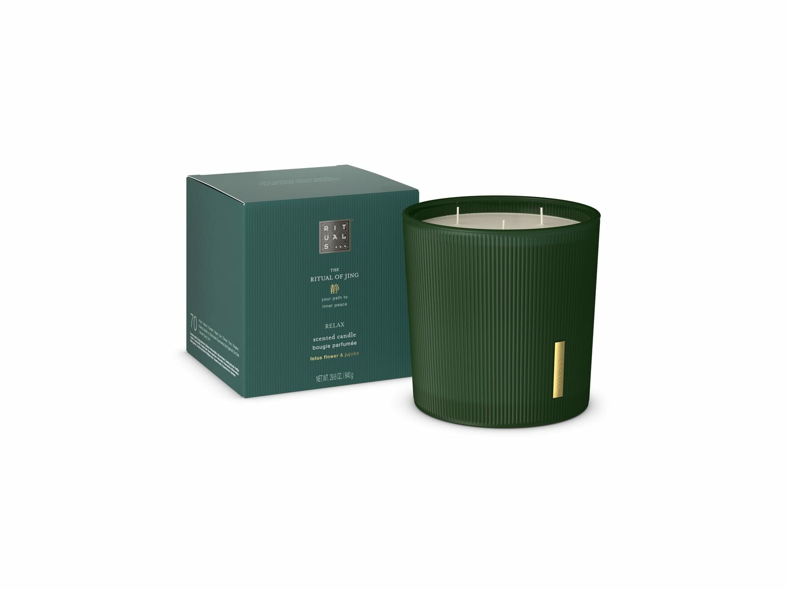 Свеча Rituals The Ritual of Jing Scented Candle Классическая свеча 840 г