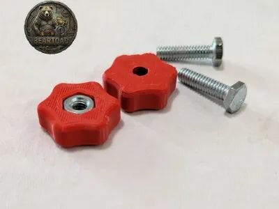 Насадка ручка барашек на шестигранный болт 1/4 (2 шт)