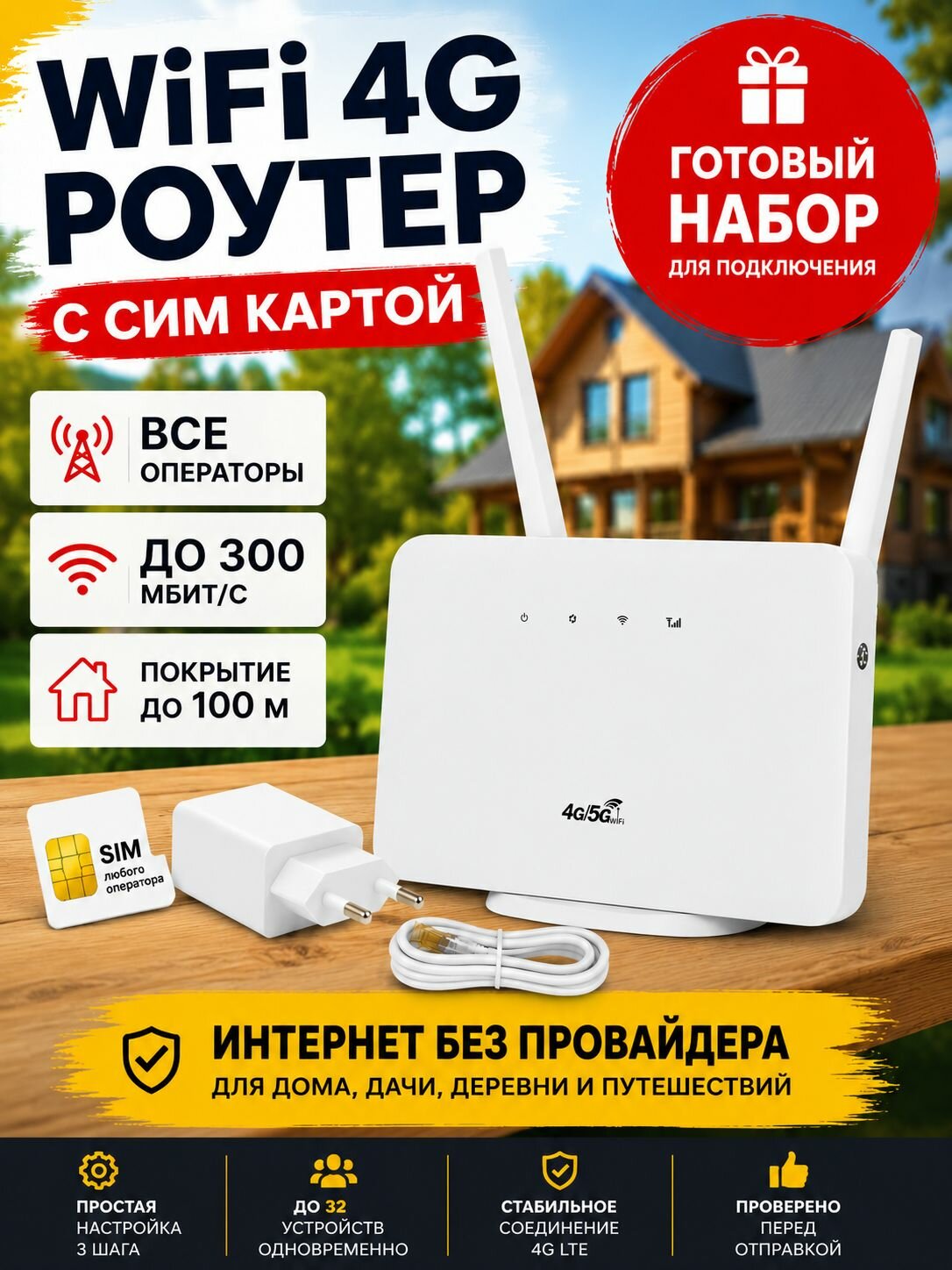 Роутер wifi с сим картой