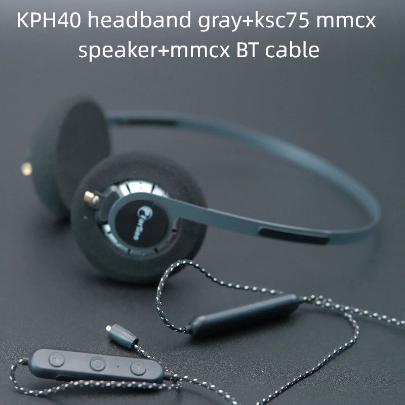 Farsoo KPH40 серые наушники KSC75 MMCX BT