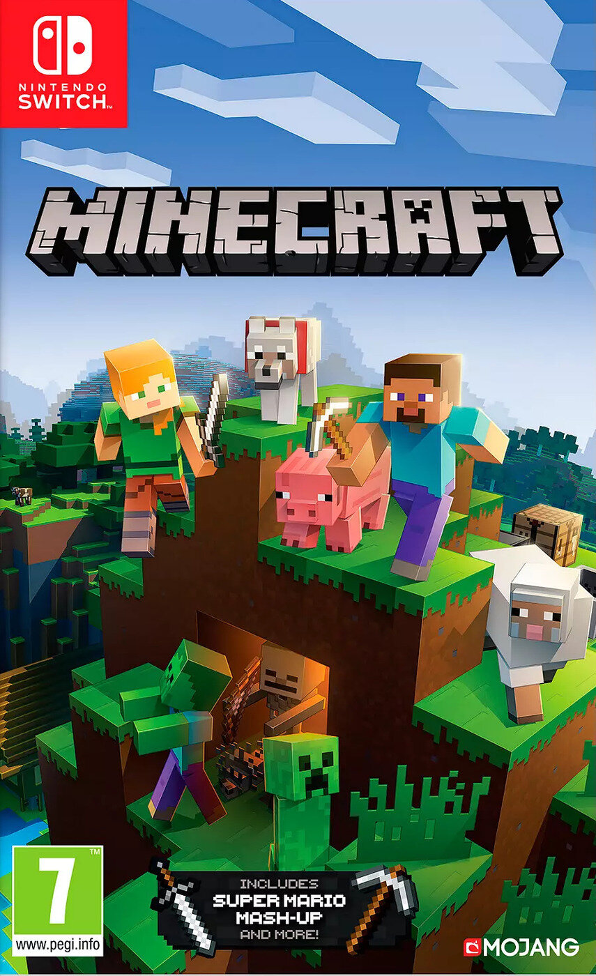 Игра Minecraft (Nintendo Switch, Русская версия)