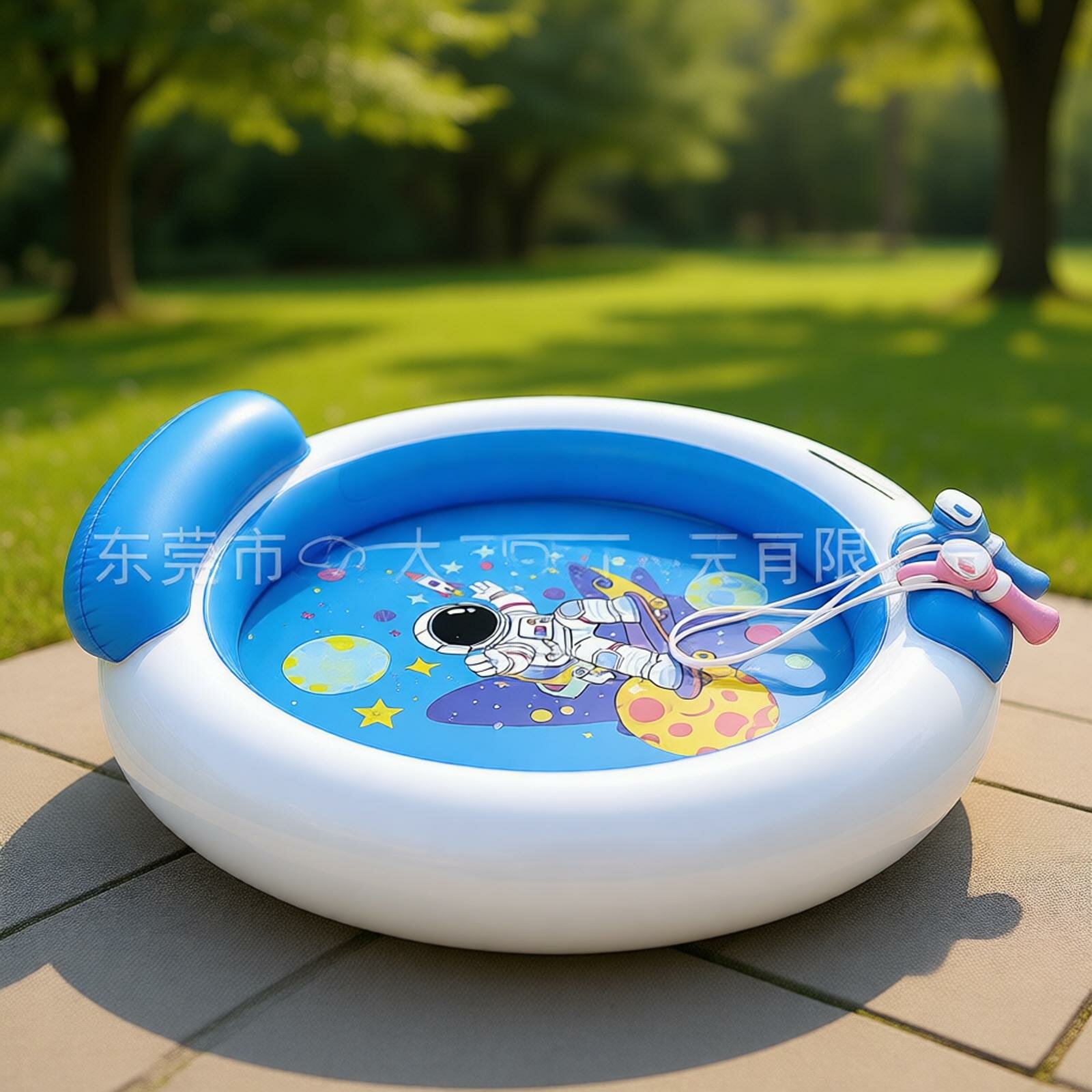 Различные области применения Надувная детская игровая площадка на воде Безопасна для малышей на улице