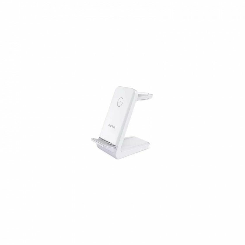 Беспроводное зарядное устройство 3-в-1 Choetech 3 in 1 Wireless Charger T608-F, белое