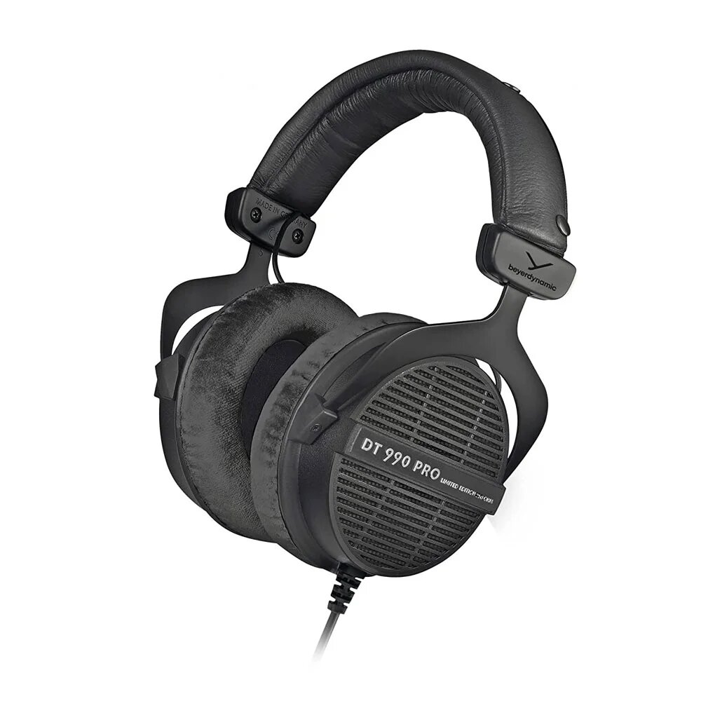 Наушники Beyerdynamic DT 990 PRO 250 Ohm Black Limited Edition [открытые, 250 Ом, чёрный, ручная сборка, Германия]