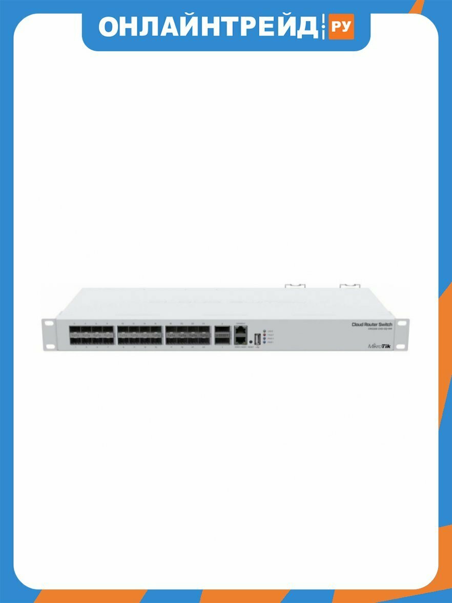 Коммутатор Mikrotik CRS326-24S+2Q+RM