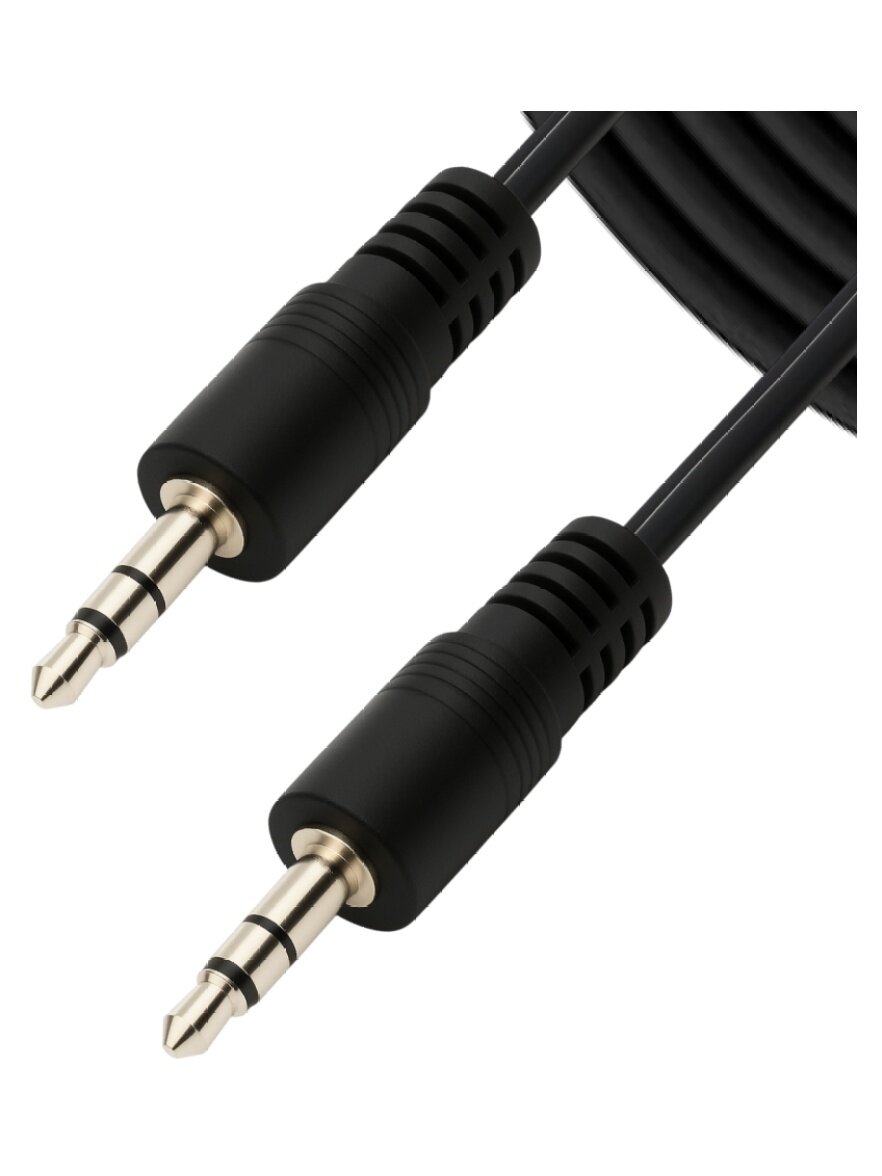 Кабель 5BITES AC35J-050M AUDIO / 3.5 JACK / M-M / STEREO / 5M