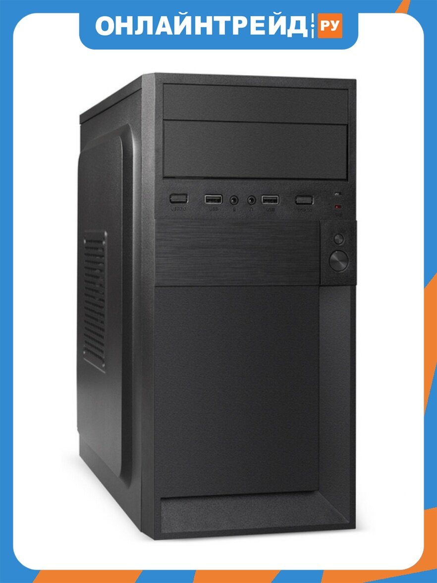 Корпус Exegate BAA-105-01, черный (EX291139RUS)