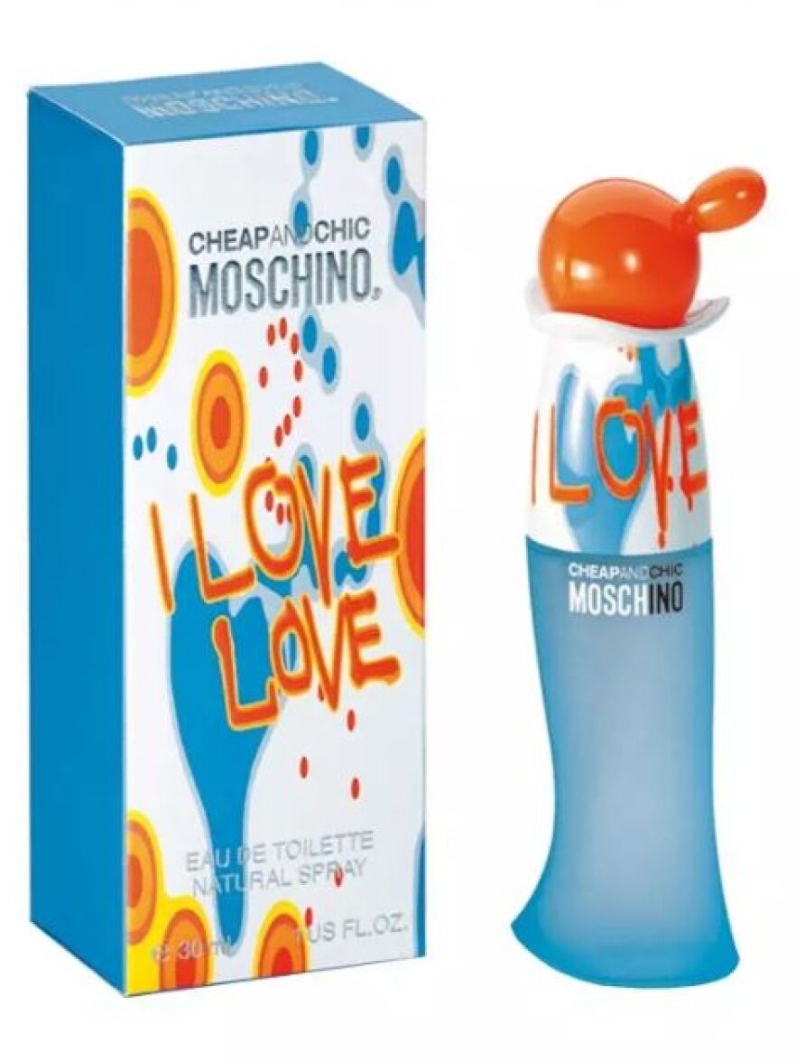 Женская туалетная вода Moschino I Love Love, спрей 30 мл
