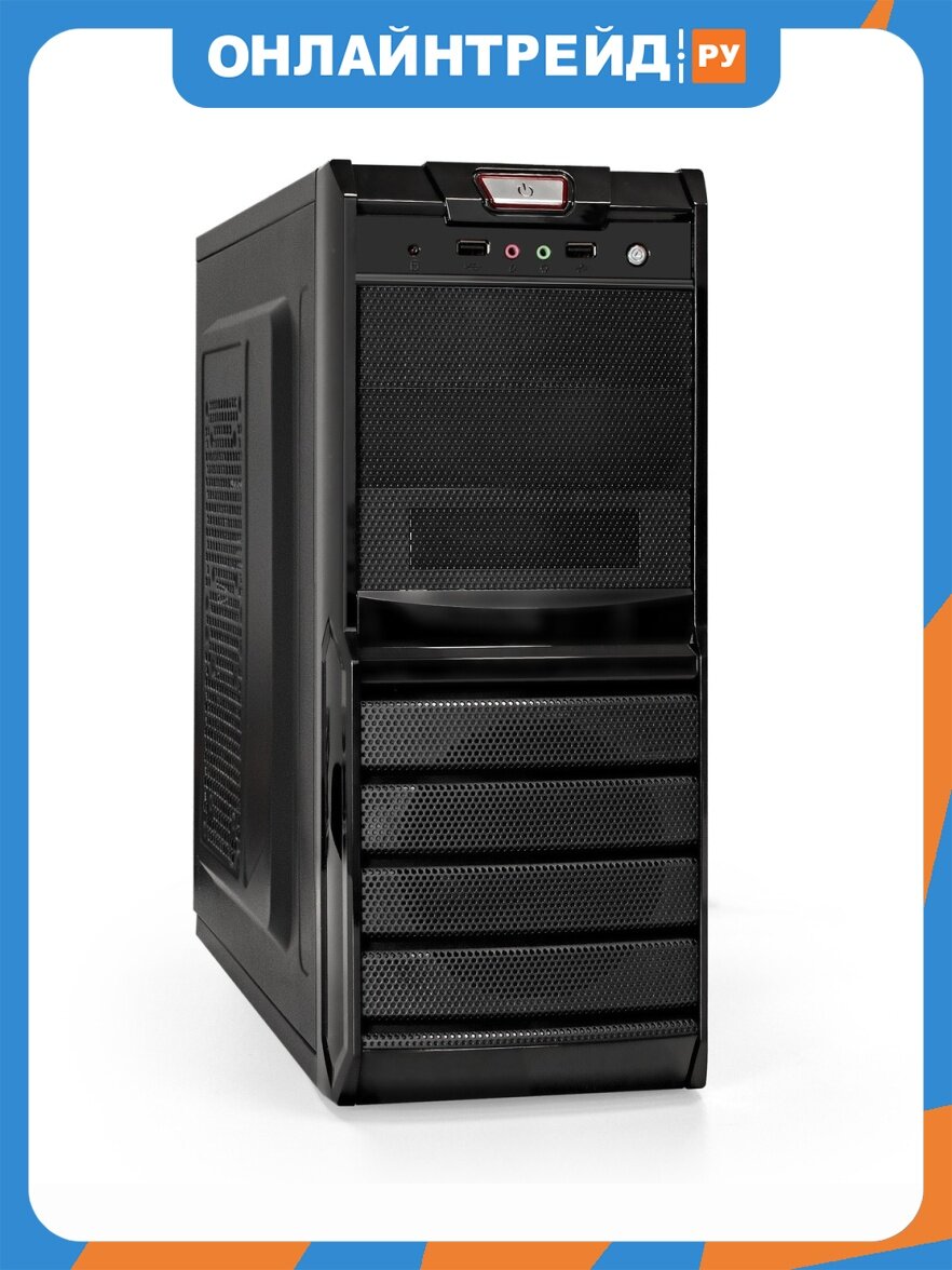 Корпус Exegate Miditower XP-329S-UNS350 ATX UNS350