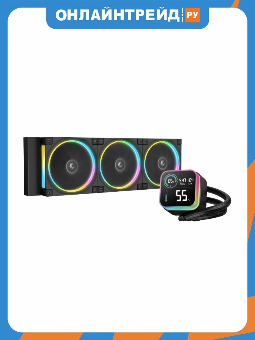 СВО для процессора Deepcool LQ360 ULTRA ARGB (R-LQ360-BKASMC-G-1)