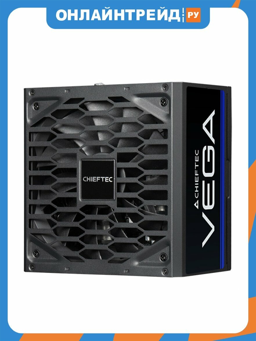 Блок питания Chieftec Vega, 750W, 80+ Gold (PPG-750-S)