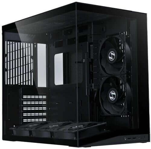 Компьютерный корпус LIAN LI O11 Dynamic MINI V2 Flow (G99. O11DMIV2FX. R0) черный - Mini Tower, ATX, USB 3.2 Gen 1 Type-A, USB 3.2 Gen 2 Type-C