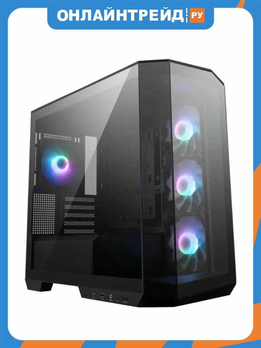 Корпус Msi MAG PANO M100R PZ, черный (306-7G24R22-809)