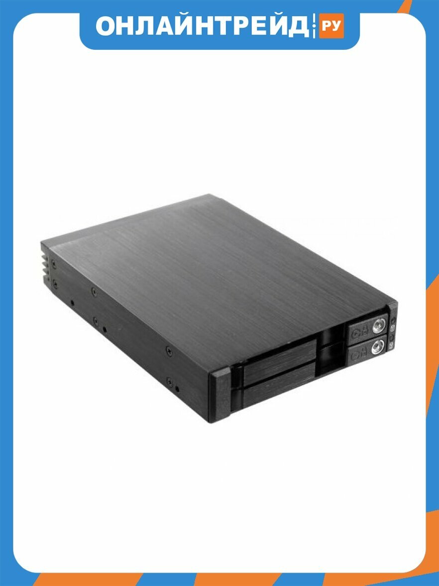 Корзина Procase hot-swap T2-012-SATA3-BK