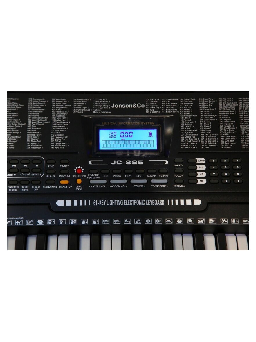 Синтезатор Jonson&co JC-825