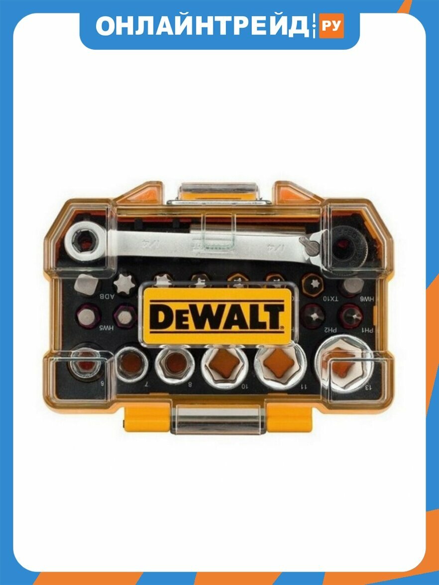 Набор бит/торцевых ключей Dewalt DT71516