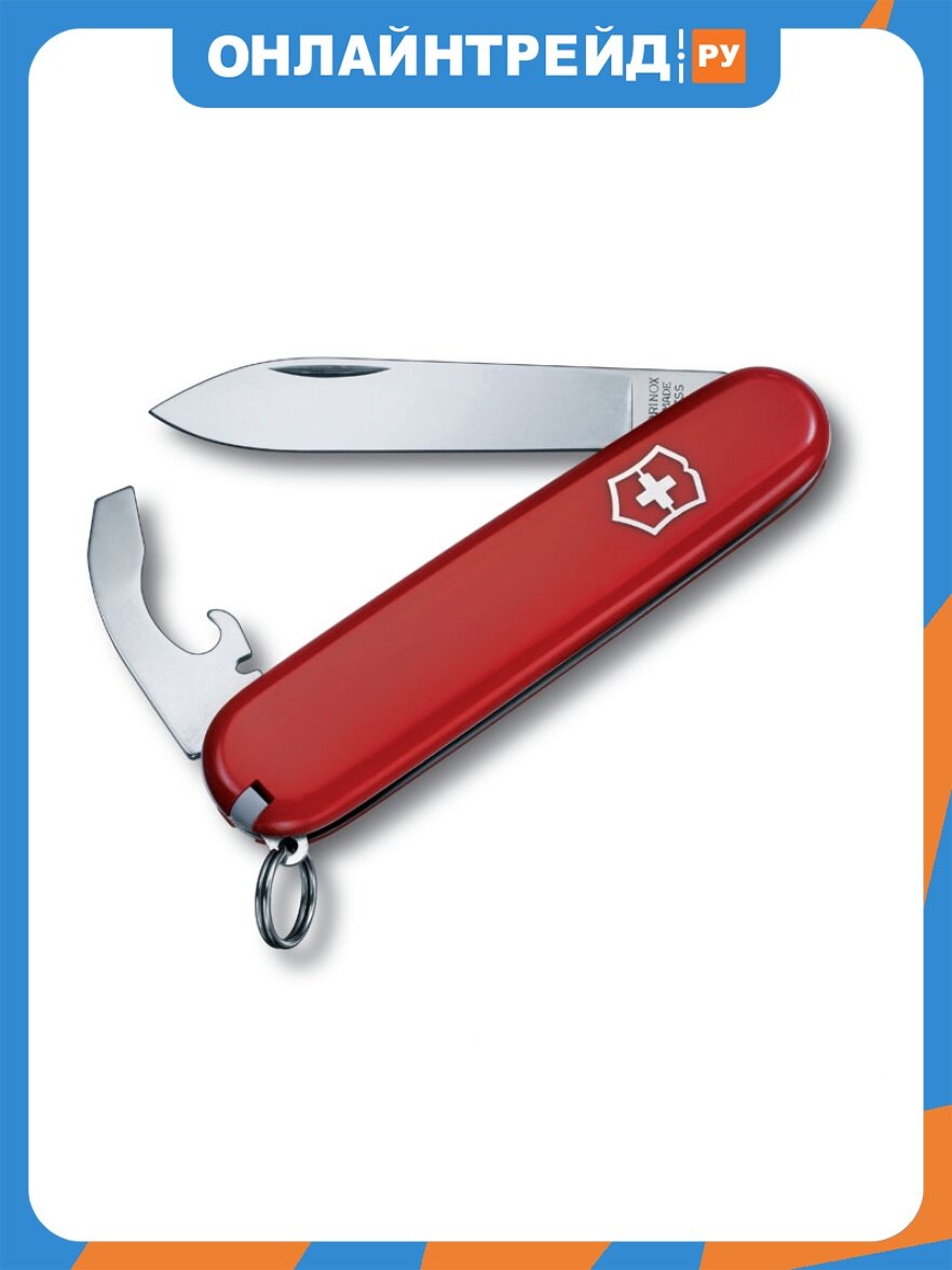 Нож Victorinox Bantam, 84 мм, 8 функций, красный