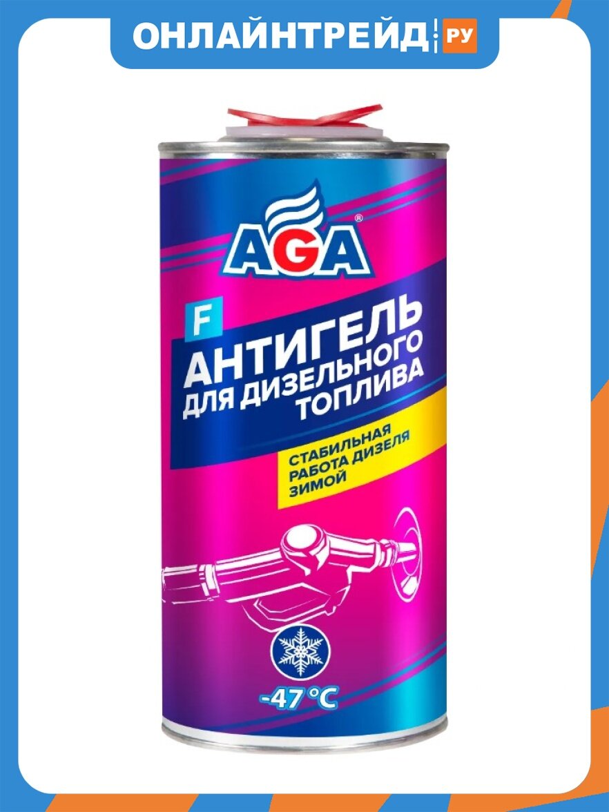 Дизельный антигель концентрат Aga 750 мл, 813F