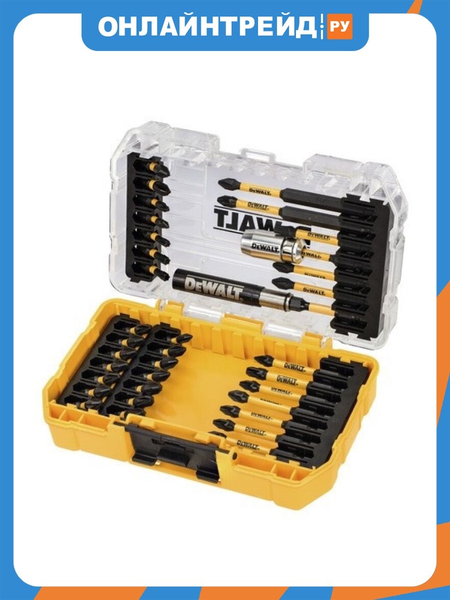 Набор бит и насадок Dewalt DT70731T FLEXTORQ (37шт.)