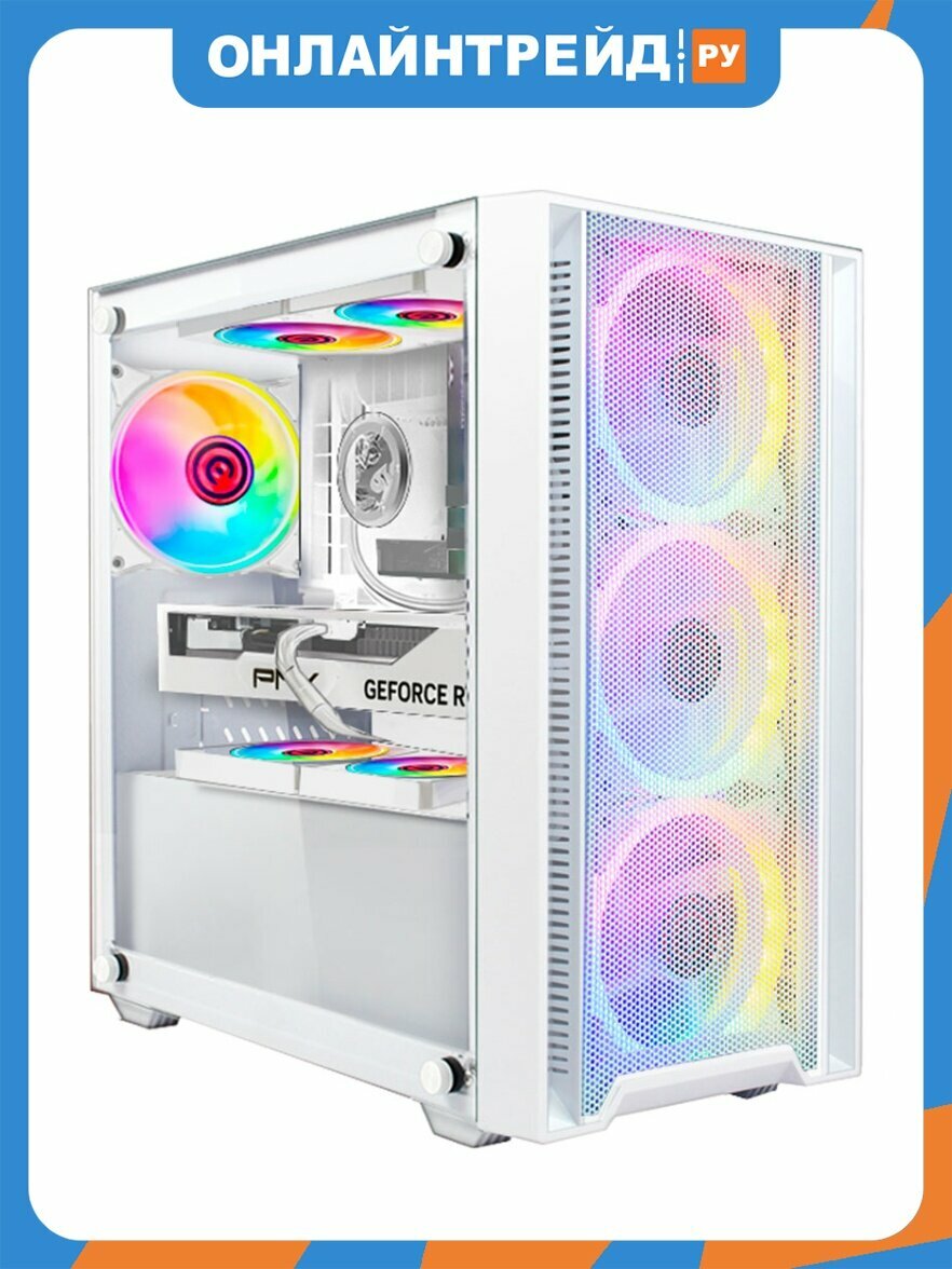 Корпус Ginzzu CL640 mATX белый