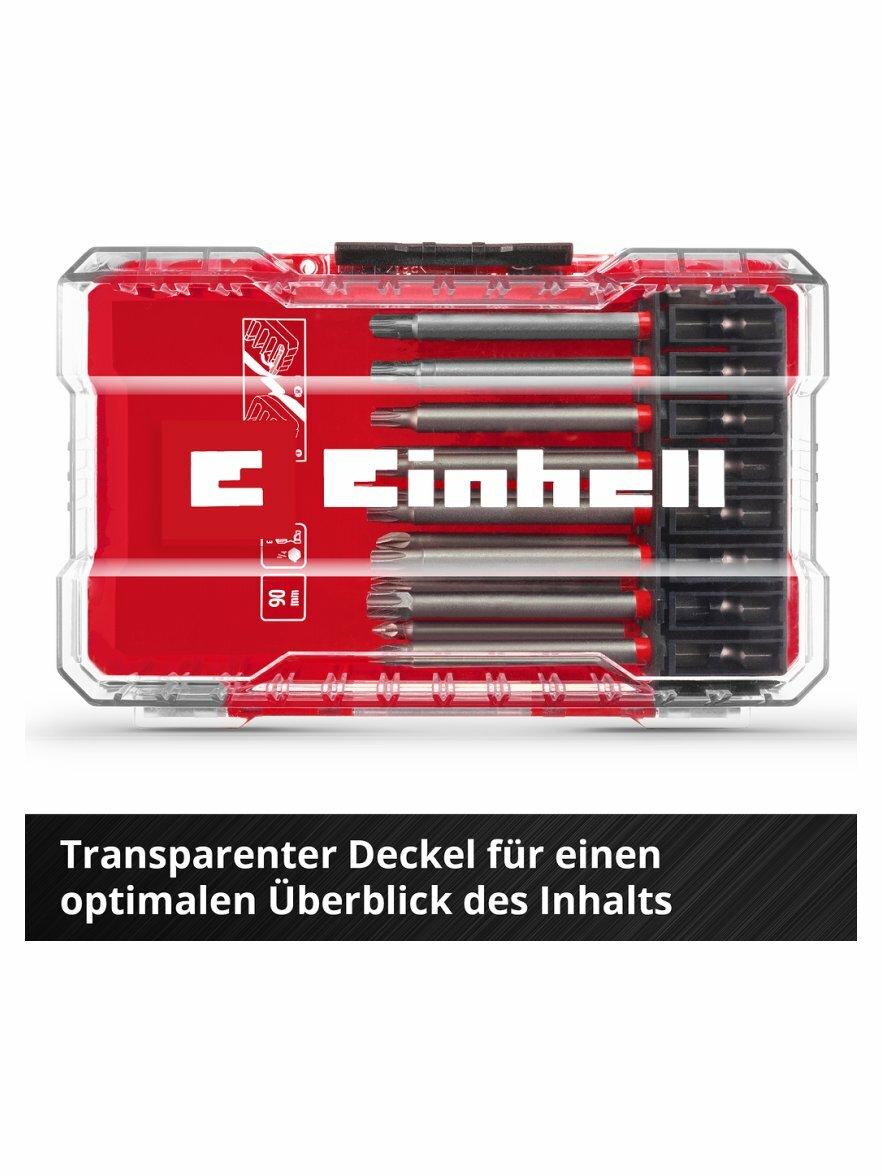 Набор бит Einhell M-CASE (16 шт), 90 мм (118973) — фото 1