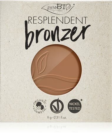 Бронзер PuroBIO Cosmetics Resplendent, pale brown, 9 г