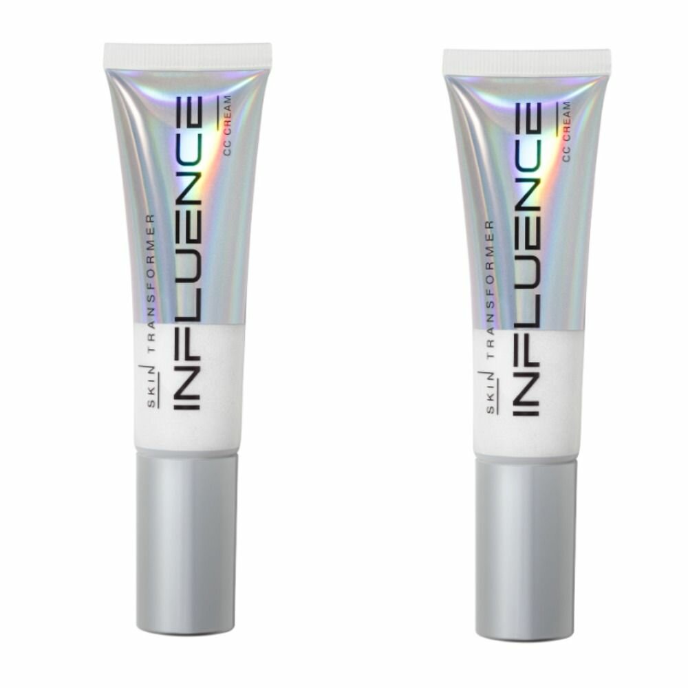Influence Beauty CC-средство Skin Transformer, тон 00, бело-бежевый, 25 мл, 2 шт