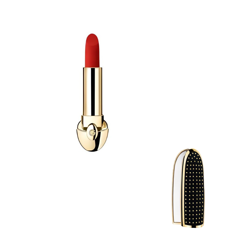 Помада бархатная женская GUERLAIN Gemstone Lip Balm, оттенок #214 Blazing Cherry