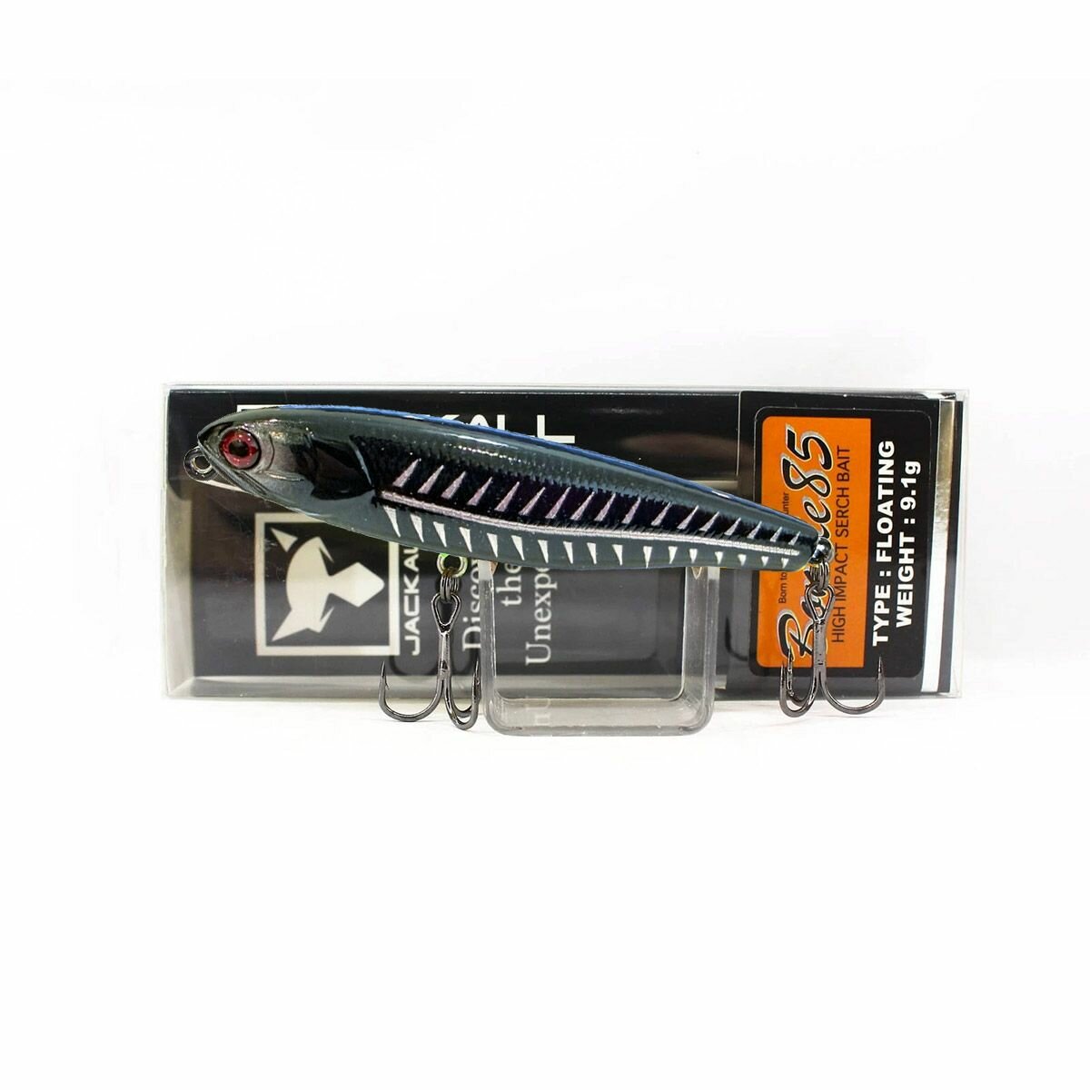 Воблер JACKALL BONNIE 85F 9.1g цвет BONE BLACK