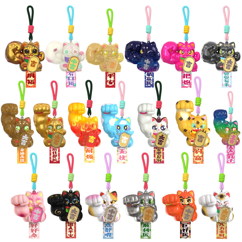 Виниловая мини-кукла унисекс TOP TOY Dili Wealth Guardian Blessing Collection, 3 шт.