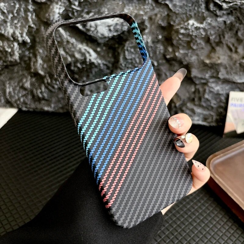 Ультратонкий Магнитный Чехол Из Углеродного Волокна Для Xiaomi 17 Pro Max 14 Xiaomi 17 pro, Tricolor