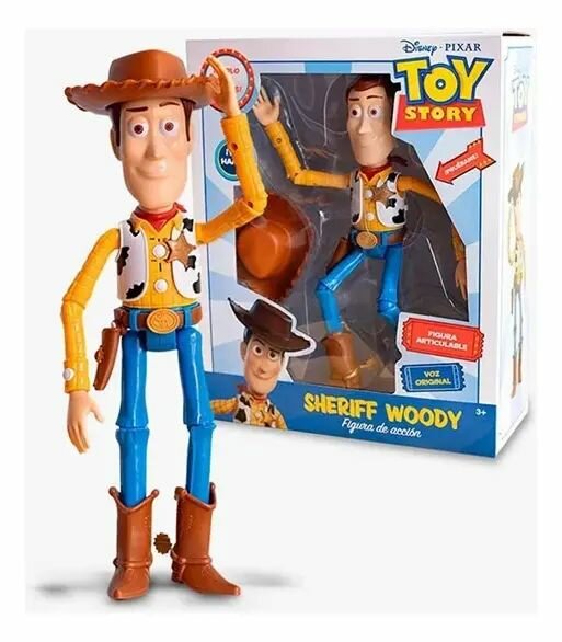 Вуди шериф: История игрушек Disney Pixar экшн-фигурка Disney Pixar