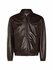 Куртка Canali Zip-up leather jacket, размер 50
