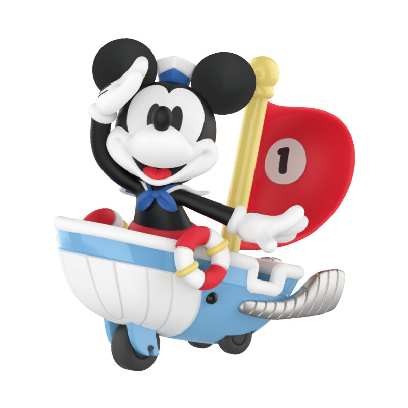 Фигурка унисекс 52TOYS x Disney Mickey Mouse Ready To Go Mystery Box, 2 шт.