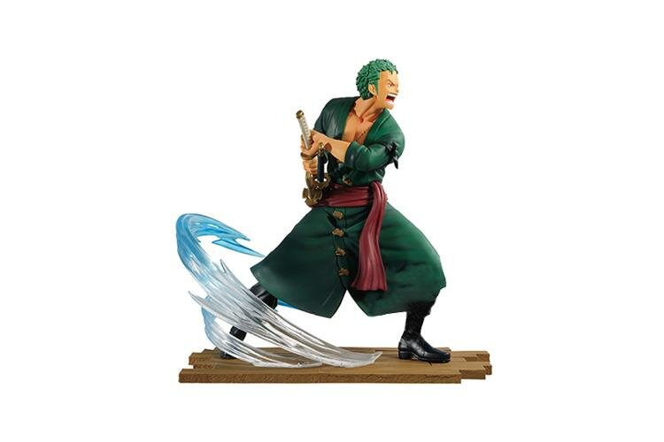 Фигурка унисекс BANPRESTO Roronoa Zoro One Piece LFS Nautical Log Record Scale Figures, Zoro