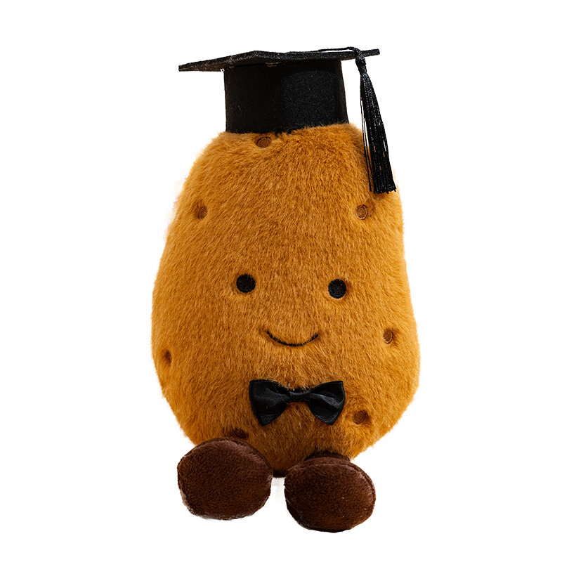 Плюшевая кукла-погремушка унисекс SEGOU Peanuts Graduation Potato, 25CM EU