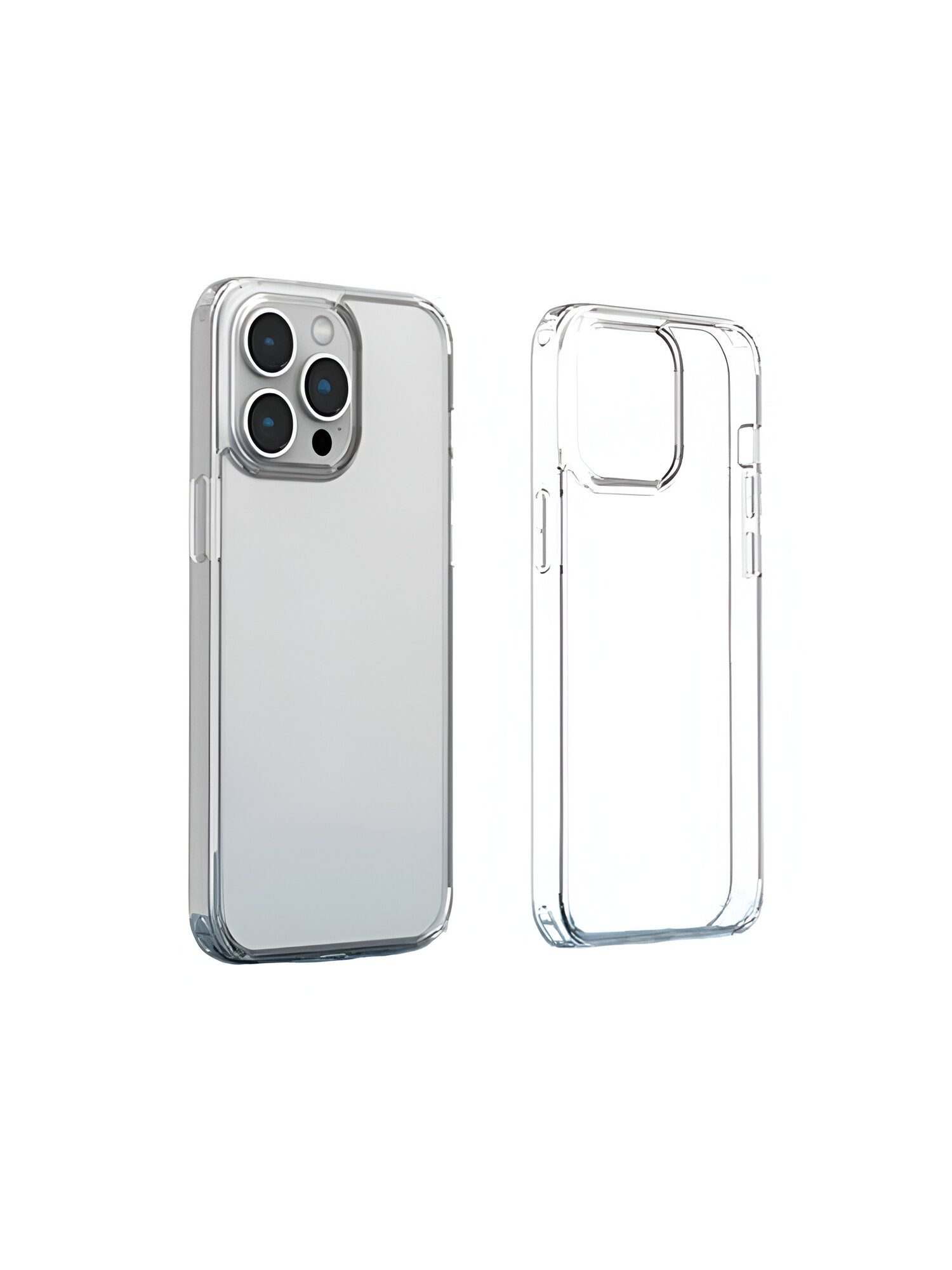 Чехол-накладка Devia Shark Series Shockproof Case для iPhone 15 Pro Max, прозрачный