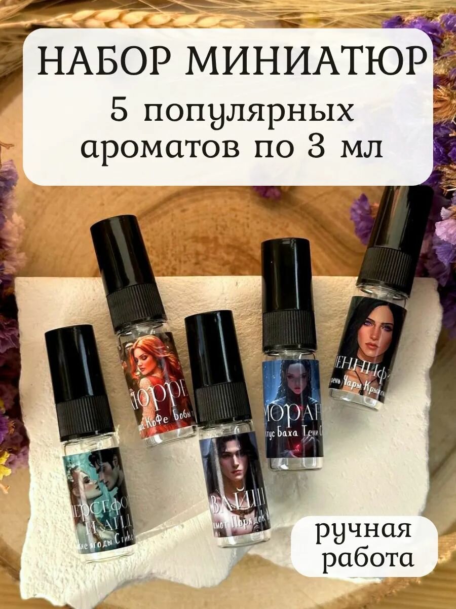 Набор миниатюр парфюмерной воды Solncevahome