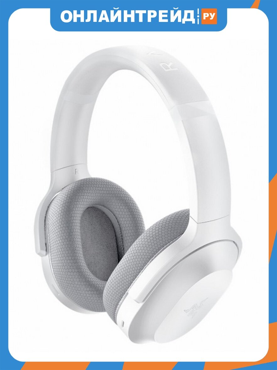 Игровые наушники Razer Barracuda, беспроводные, белый (меркурий)