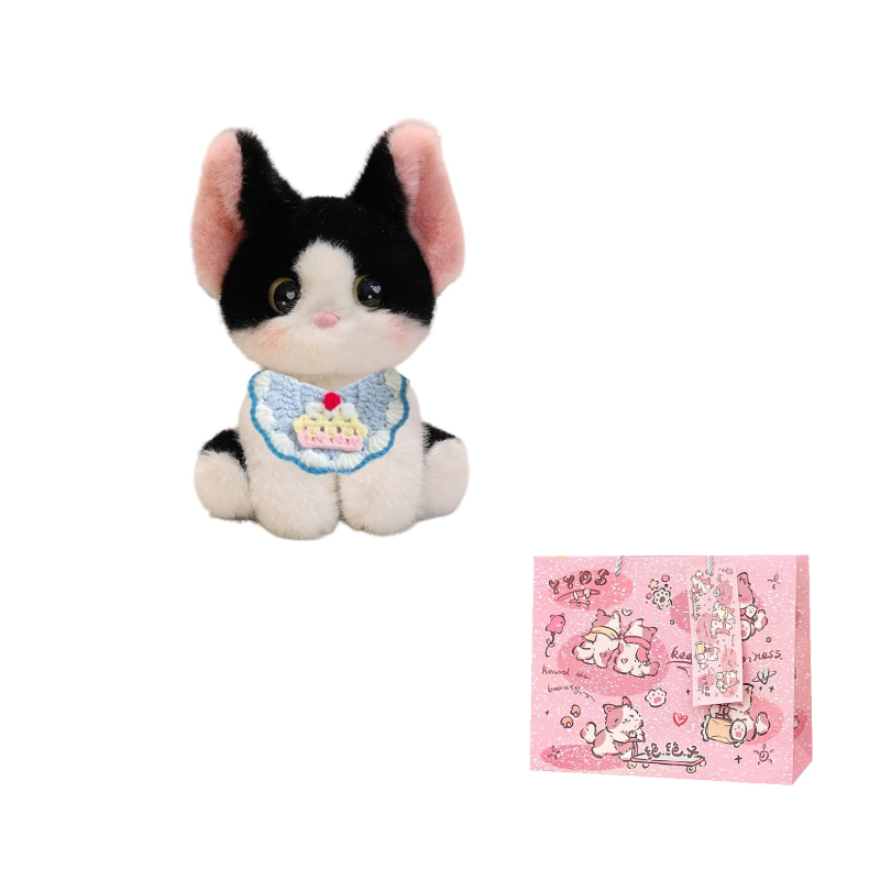 Стол для изучения кошек унисекс Tak Bebe, плюшевая кукла, 24CM EU