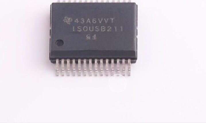 TEXAS INSTRUMENTS ISOUSB211DPR Микросхема интерфейс, 1 канал, 480Mbps BSSOP-28-300mIl USB ICs ROHS, 1шт