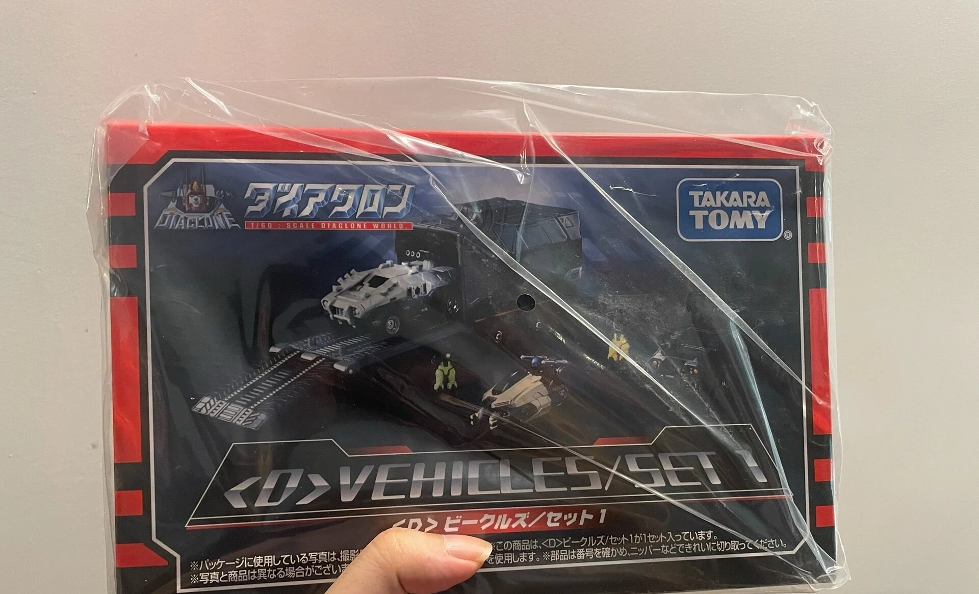 Diaclone Da114 Автомобильный комплект 1/60 белый