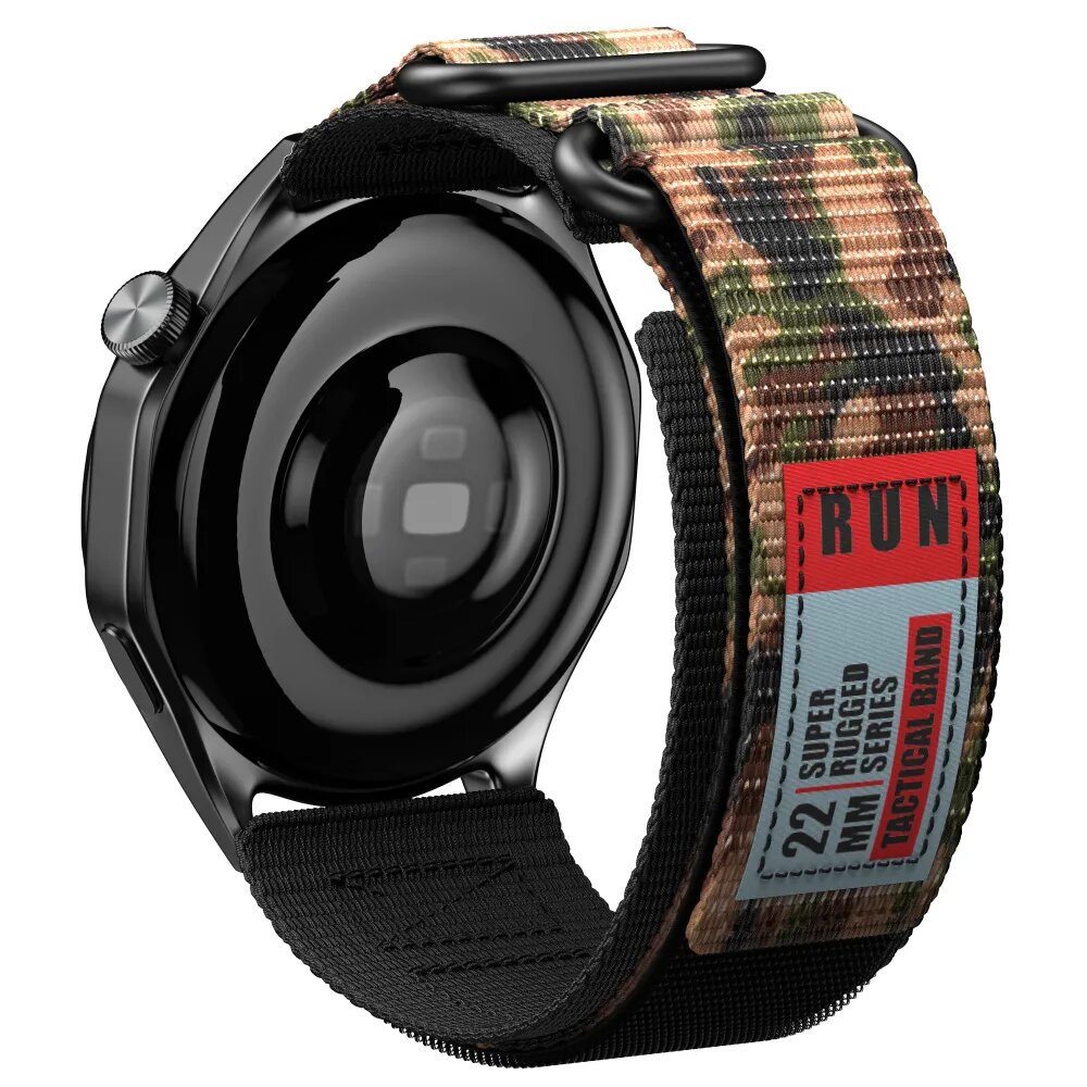 22 - мм нейлоновый ремень для часов Huawei GT 5 4 3 2, GT 4 3 2 Pro 46 мм, для Garmin Vivoactive 4, Venu 3 2, Samsung Galaxy Watch 3 45 мм / Gear S3 Frontier