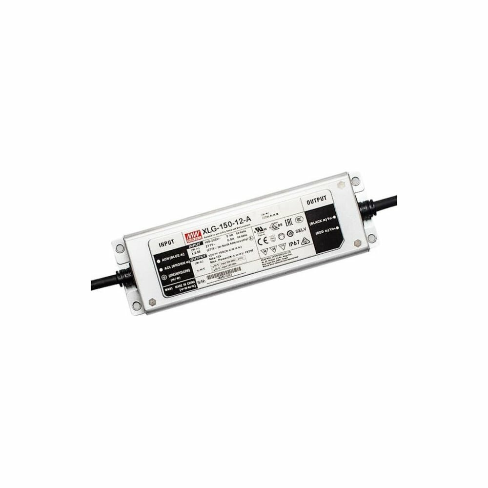 Источник питания Mean Well, AC/DC XLG-150-12-A Т03403273