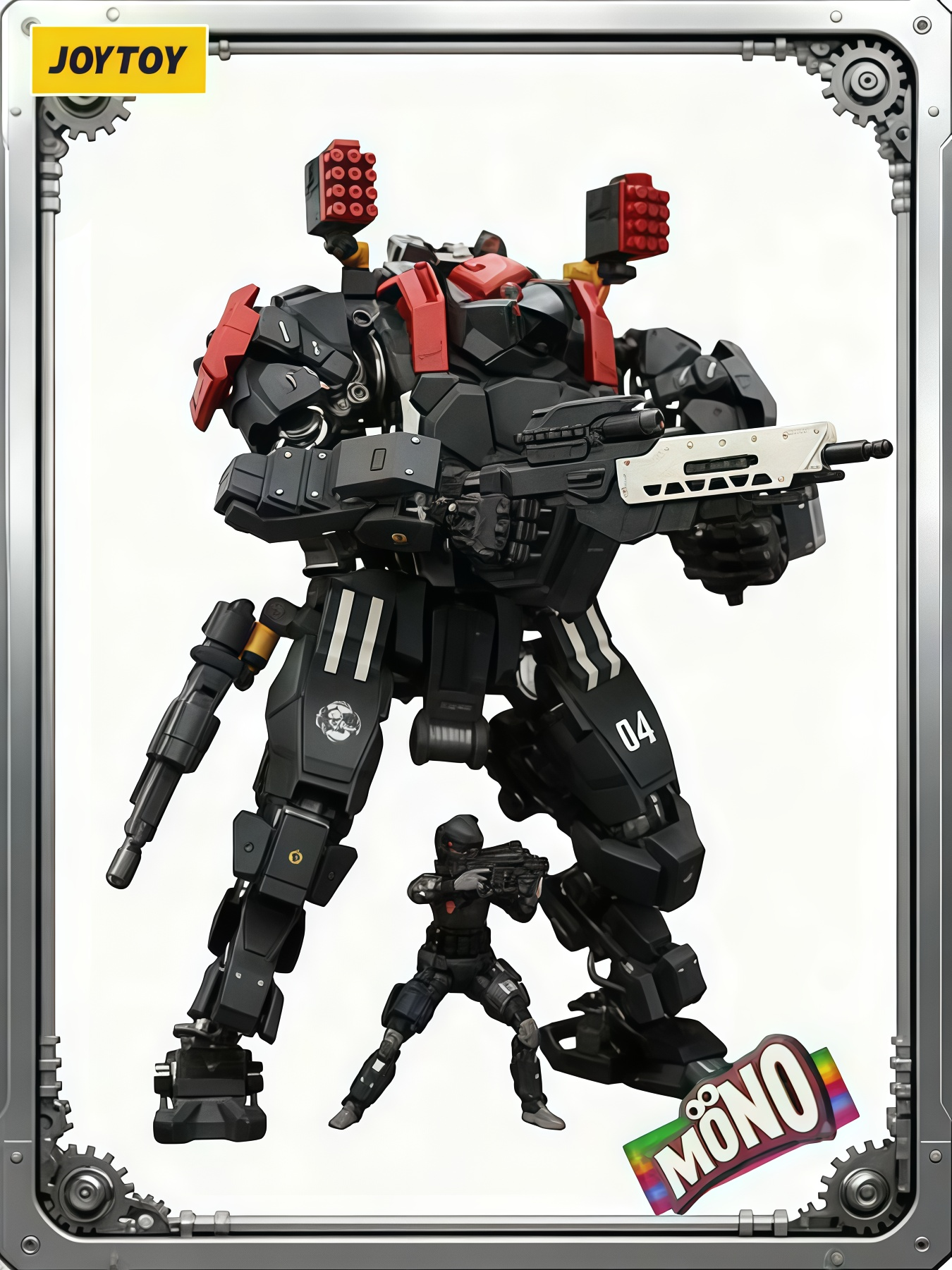 Коллекционная фигурка Joytoy "Черепашки Ниндзя", пластик, 28x18 см, 1 шт