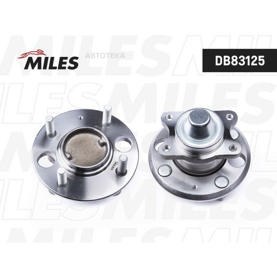 Ступица колеса задняя с подшипником без ABS HYUNDAI SONATA III/MAGENTIS I 98-05 (SKF VKBA3265) DB83125 MILES DB83125