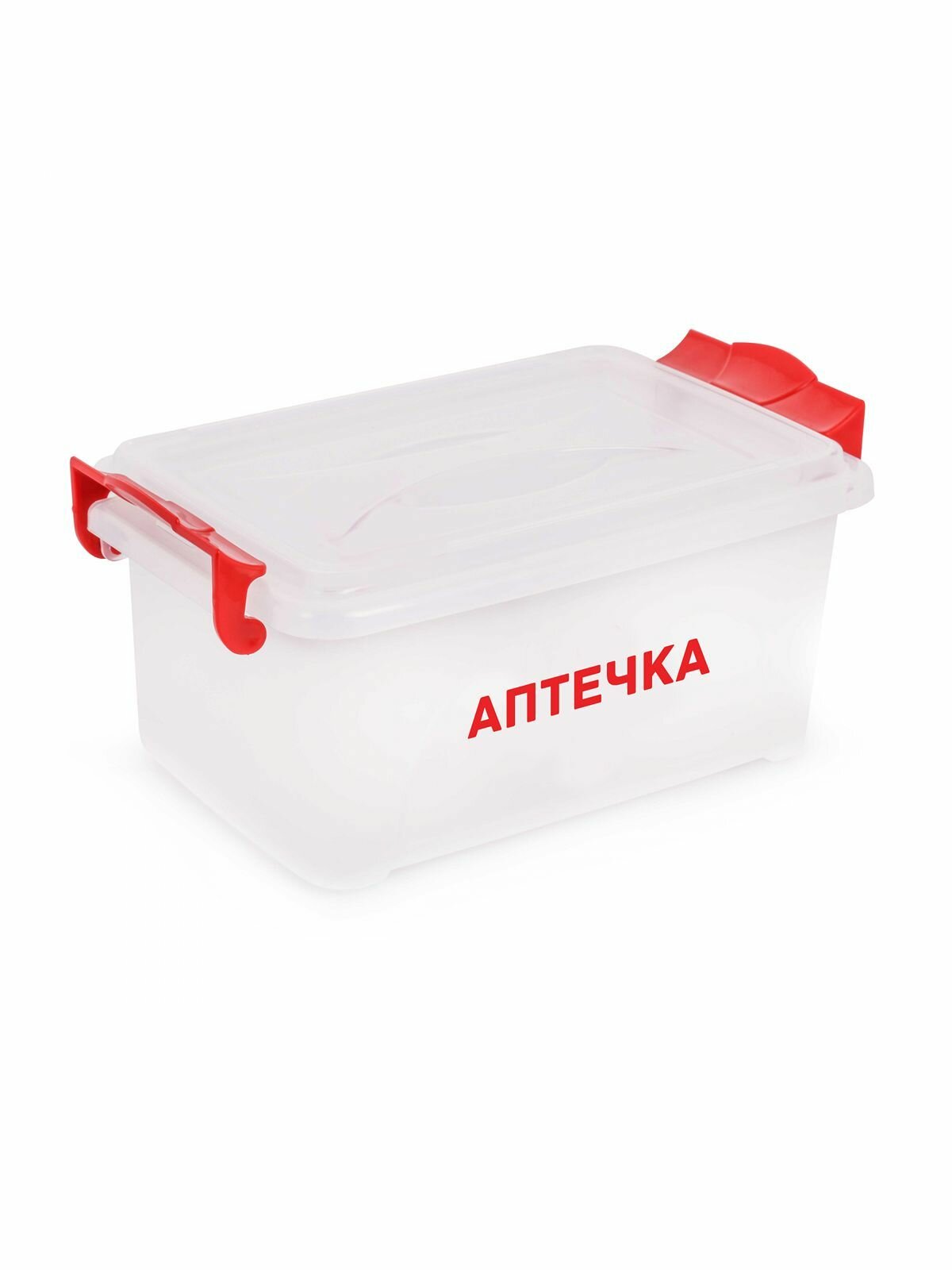 Контейнер "Аптечка" 2,5 л прямоугольный с ручками (7370)