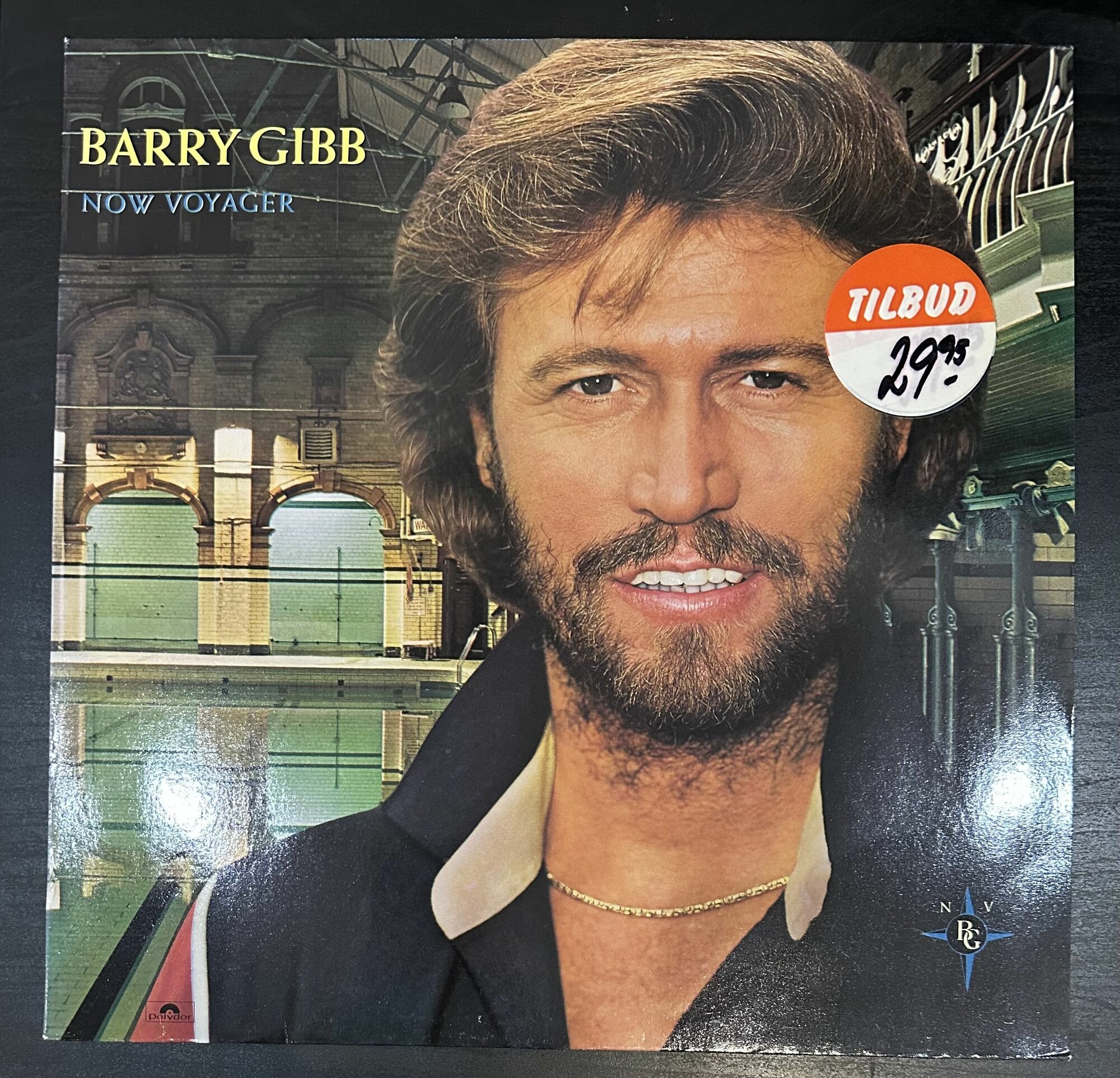 Виниловая пластинка Barry Gibb Now Voyager (Германия 1984г.)