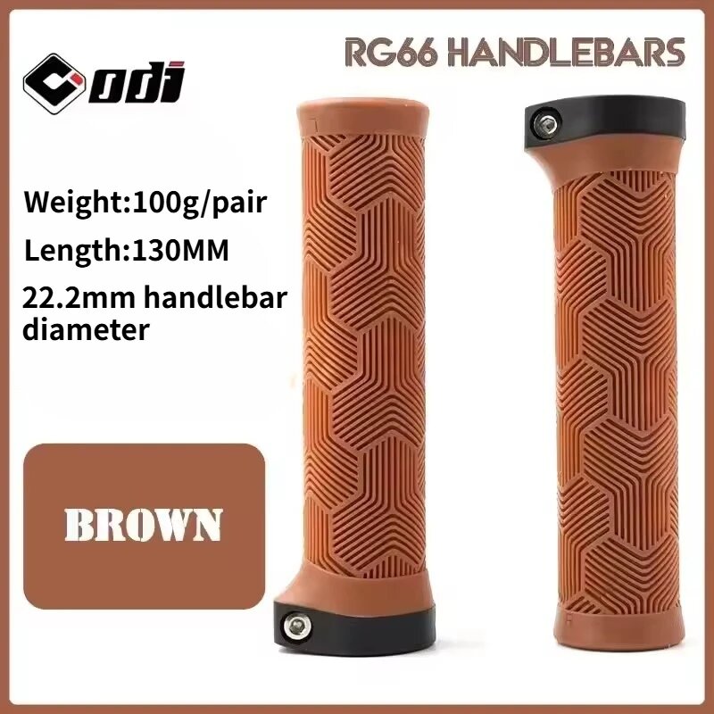 ODI RG66 резиновые ручки для руля Коричневый, Brown